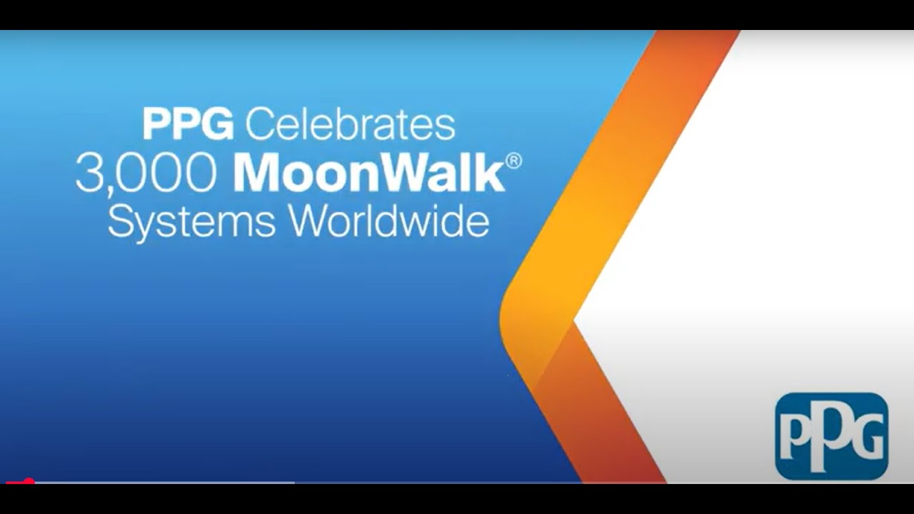 PPG Celebrates 3,000 PPG MOONWALK® Mix Machines Worldwide - YouTube