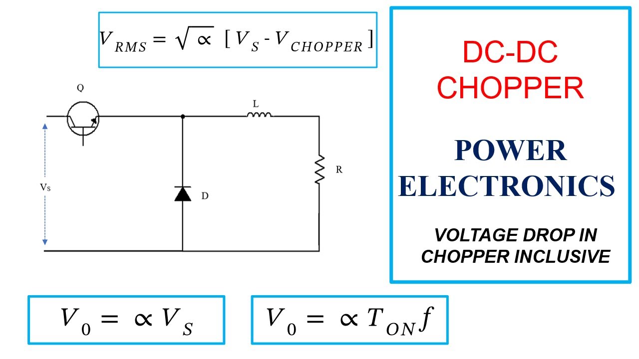 BUCK CONVERTER || DC CHOPPER || POWER ELECTRONICS - YouTube