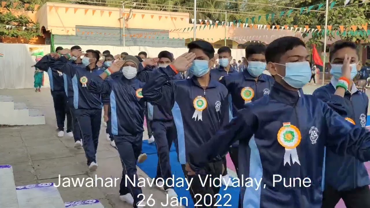 Republic day celebration JNV PUNE - YouTube
