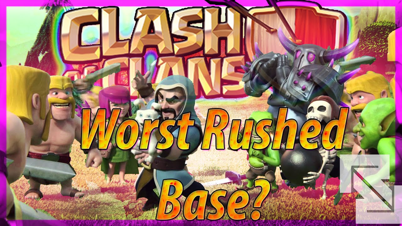 Clash of Clans - My worst base ever!?! - YouTube