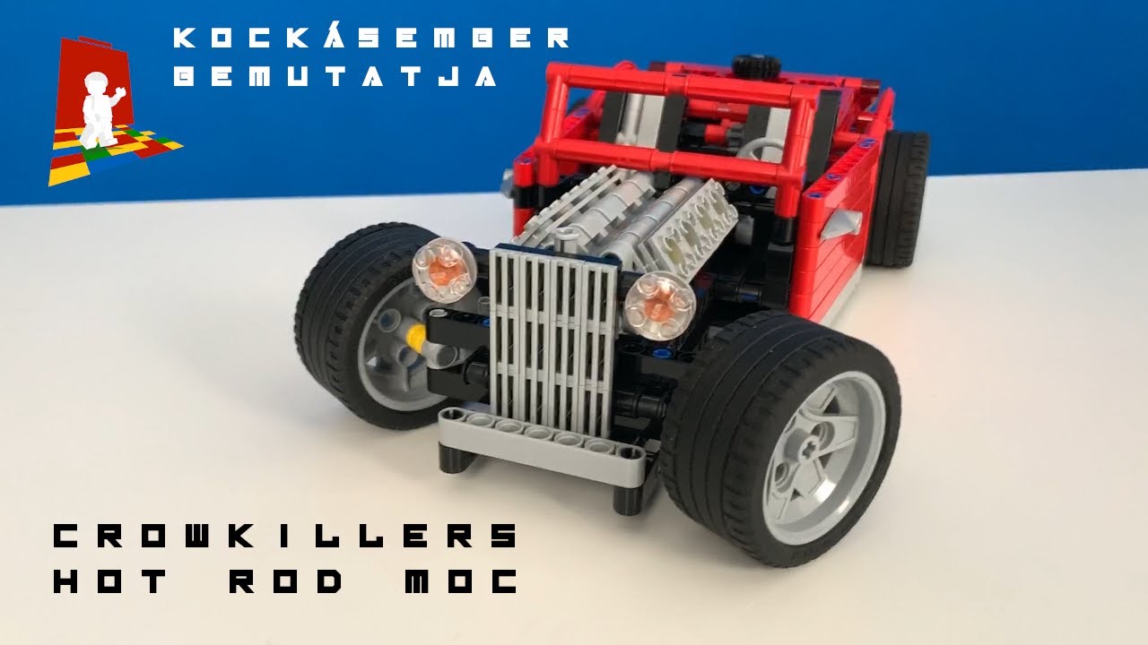 Hétfői bemutató - Crowkillers Hot Rod - Lego MOC - YouTube