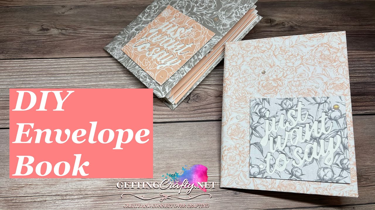 DIY Envelope Book and Pop Open Handmade Card - YouTube