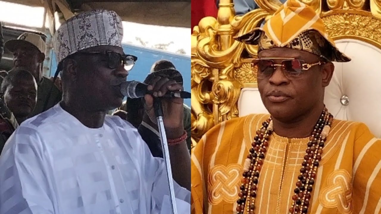 DOUBLE CELEBRATION OF OBA YISA ONIPOKIA OF IPOKIA KINGDOM ON STAGE OF ...