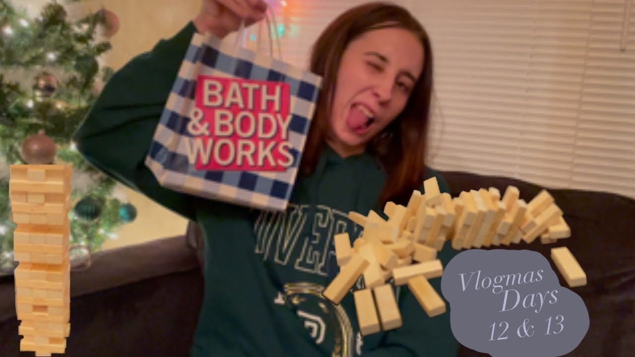 B&BW Haul & Jenga/ Vlogmas Days 12 & 13 - YouTube