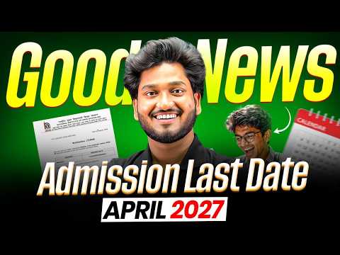 NIOS Admission April 2027 🔥 Last Date Extended | Total Fee, Documents & Full Process