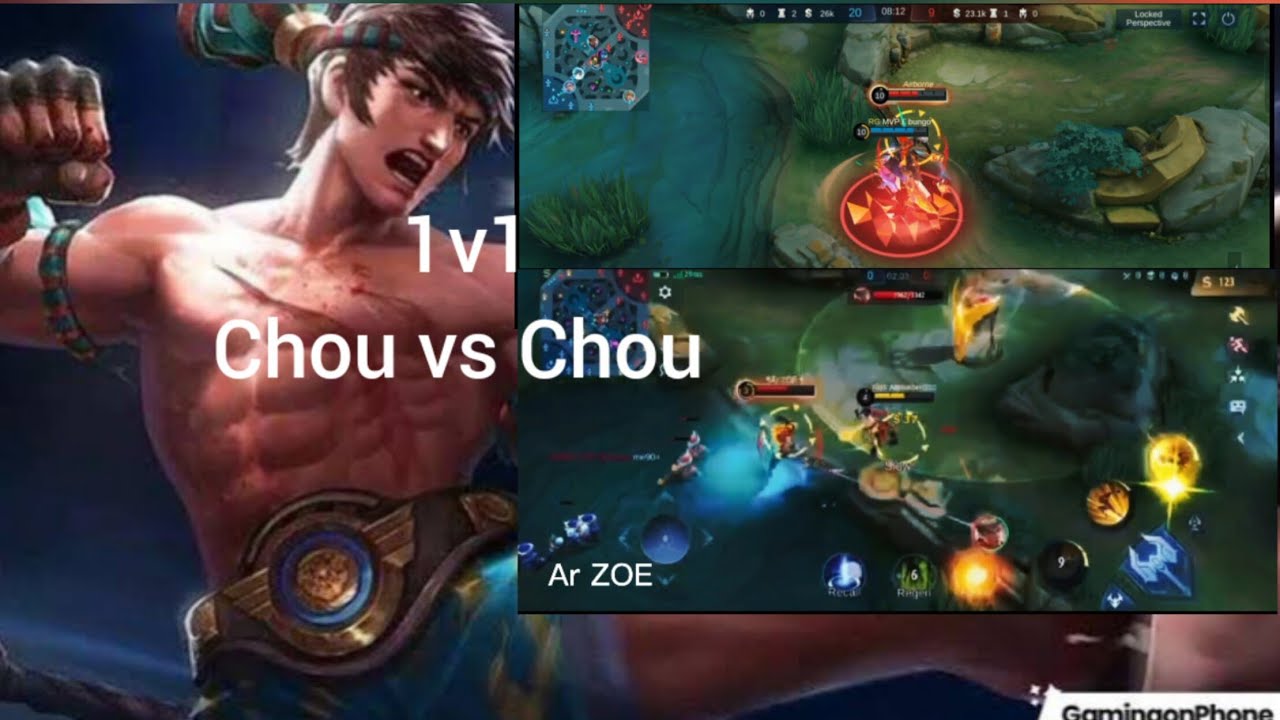 1vs1 Chou vs Chou With Subscriber || Mobile legends bang bang 2023 ...