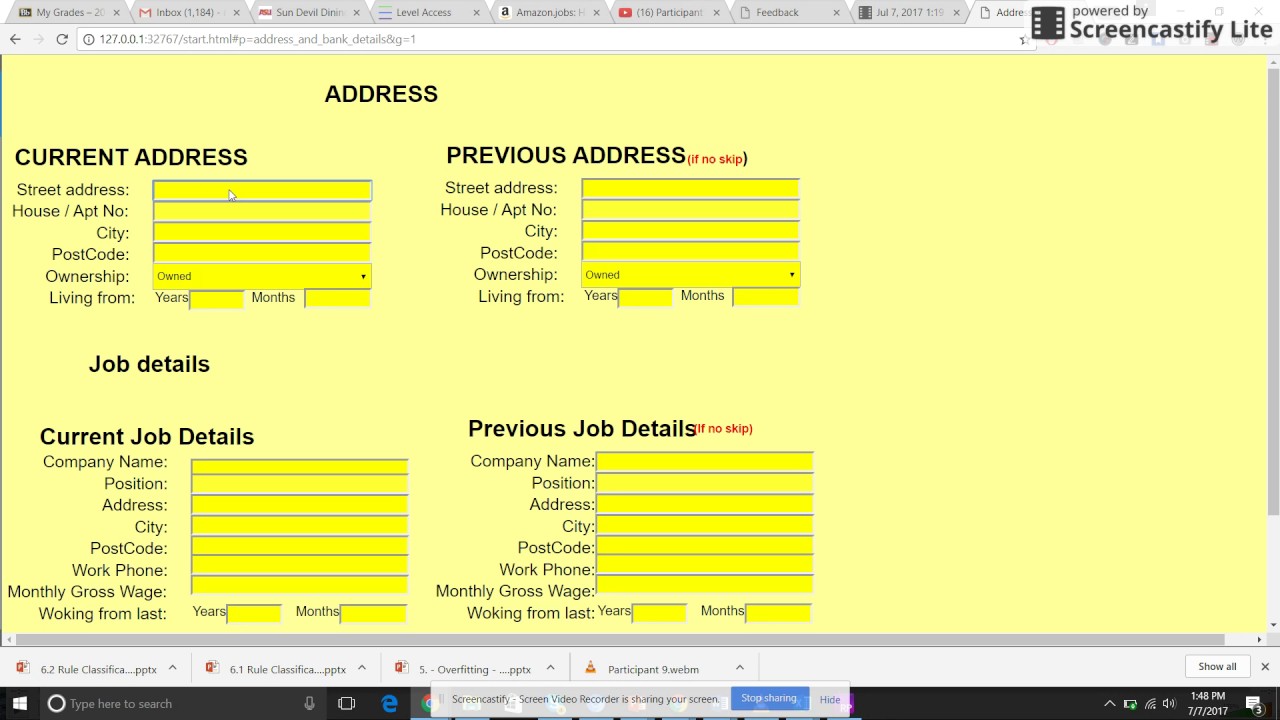 Participant 7 ( Prototype ) HCI PROJECT - YouTube