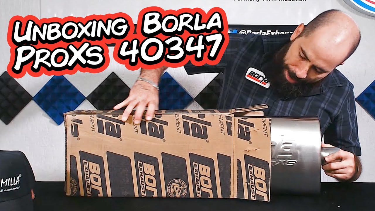 Unboxing Borla ProXs 40347 Mofle universal, qué contiene y cómo sale de ...