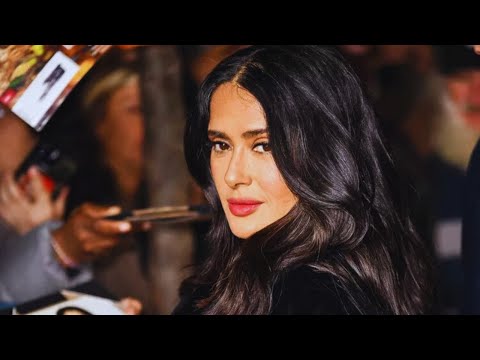 Salma Hayek SHOCKS Red Carpet: Gray Hair Revolution! (Unfiltered Beauty)