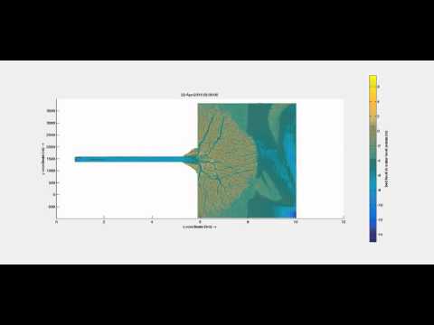 Delta Model with Tides and Relative Sea Level Rise - YouTube