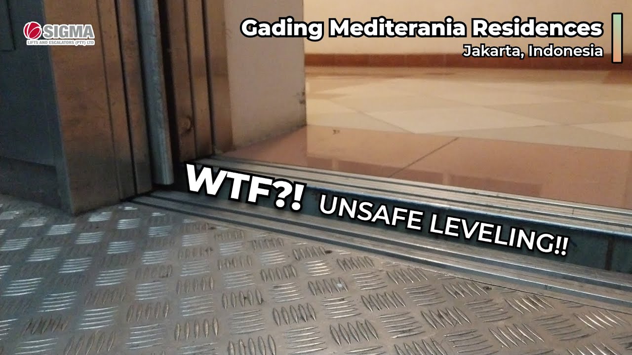 EPIC FAIL - EXTREMELY UNSAFE LEVELING on a Sigma Elevator! - YouTube