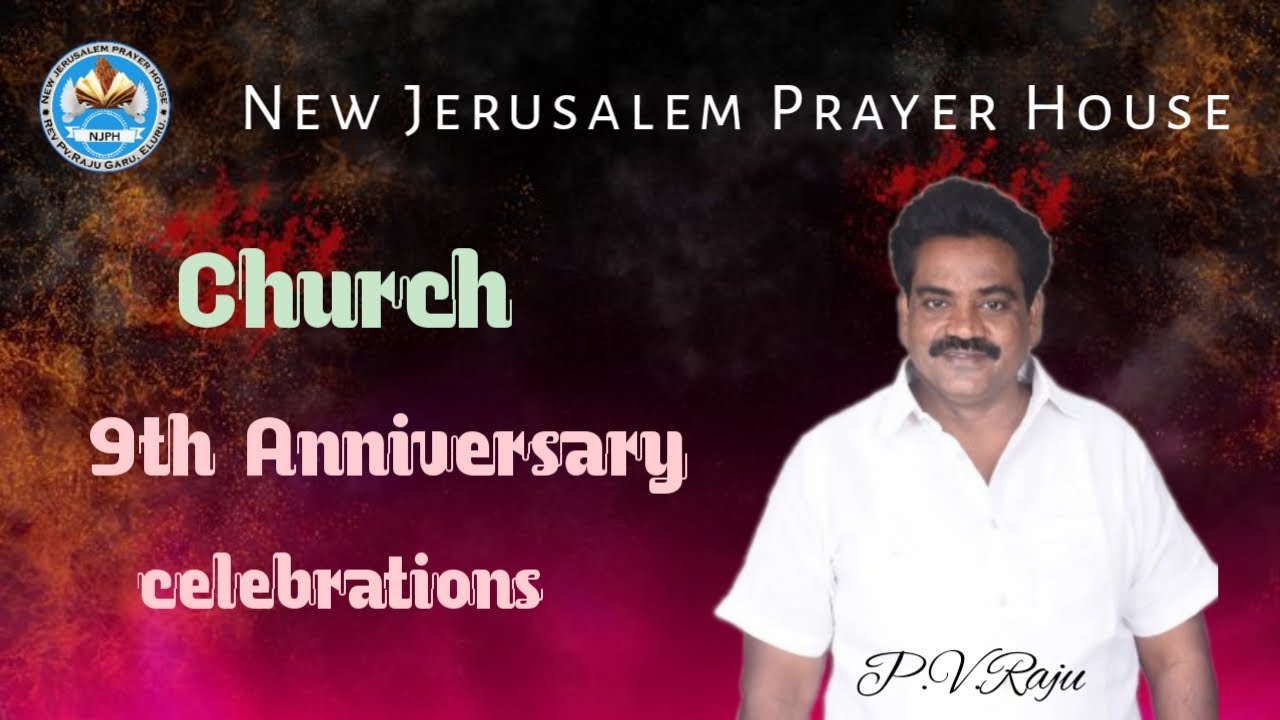 // 9th church Anniversary Celebrations// 16 Dec 2022 // P.V.Raju ...