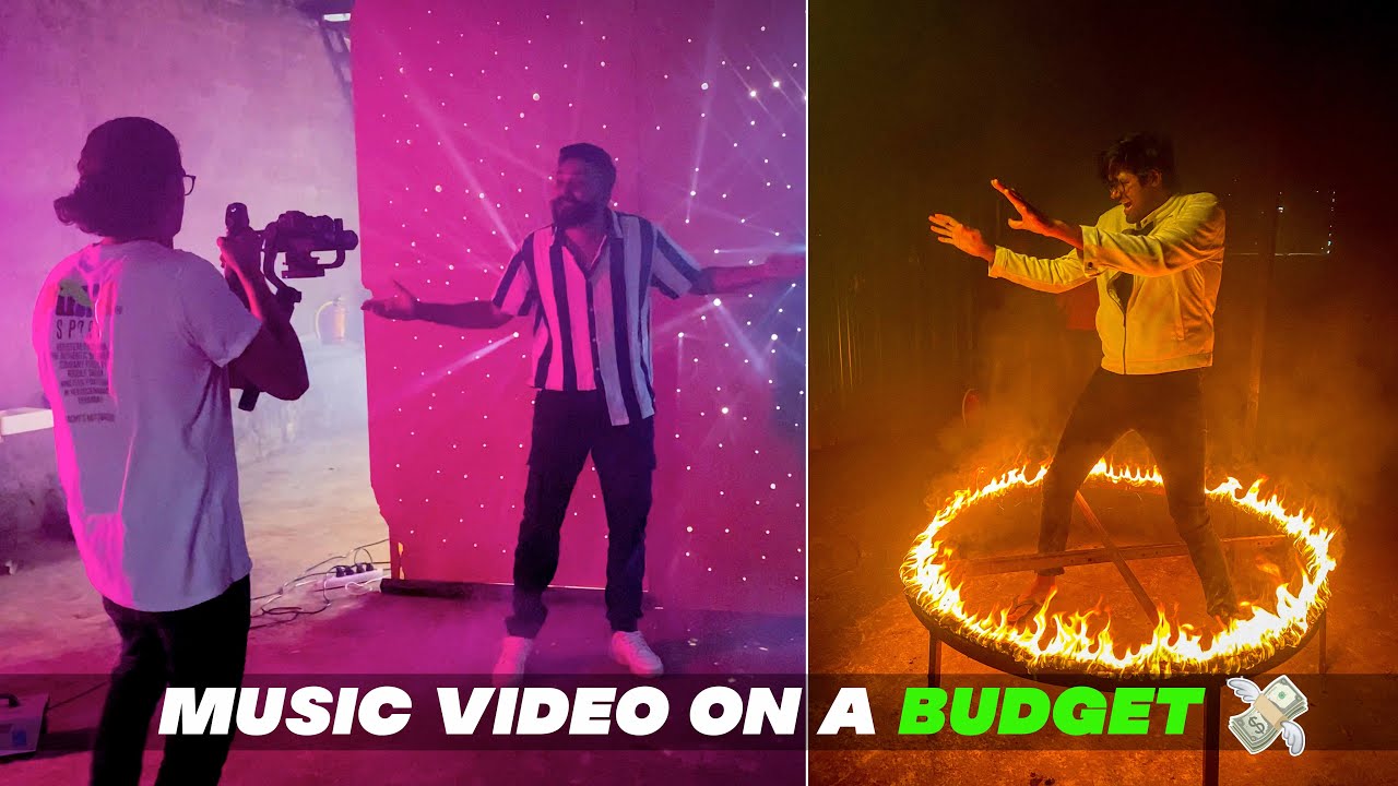 How To Shoot A PROFESSIONAL MUSIC Video on a BUDGET - YouTube