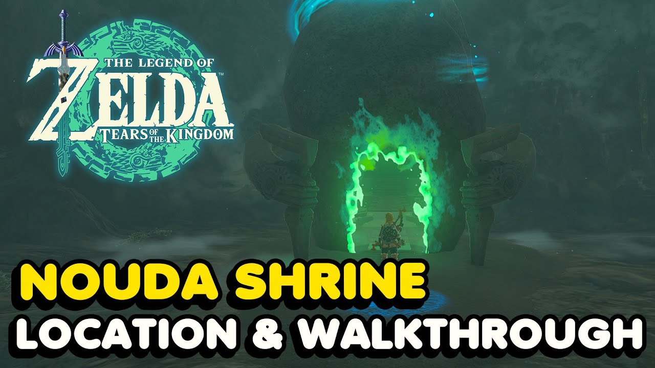 Zelda Tears Of The Kingdom - Nouda Shrine Walkthrough - YouTube