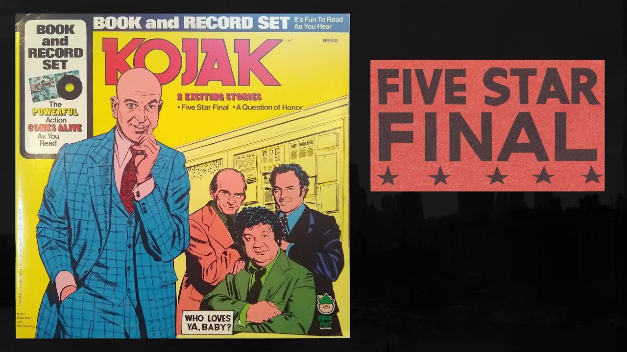Kojak Record and Comic Book: Five Star Final - YouTube