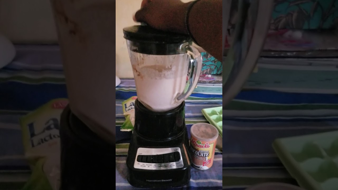 Making a Lasco Lasoy Smoothie - YouTube