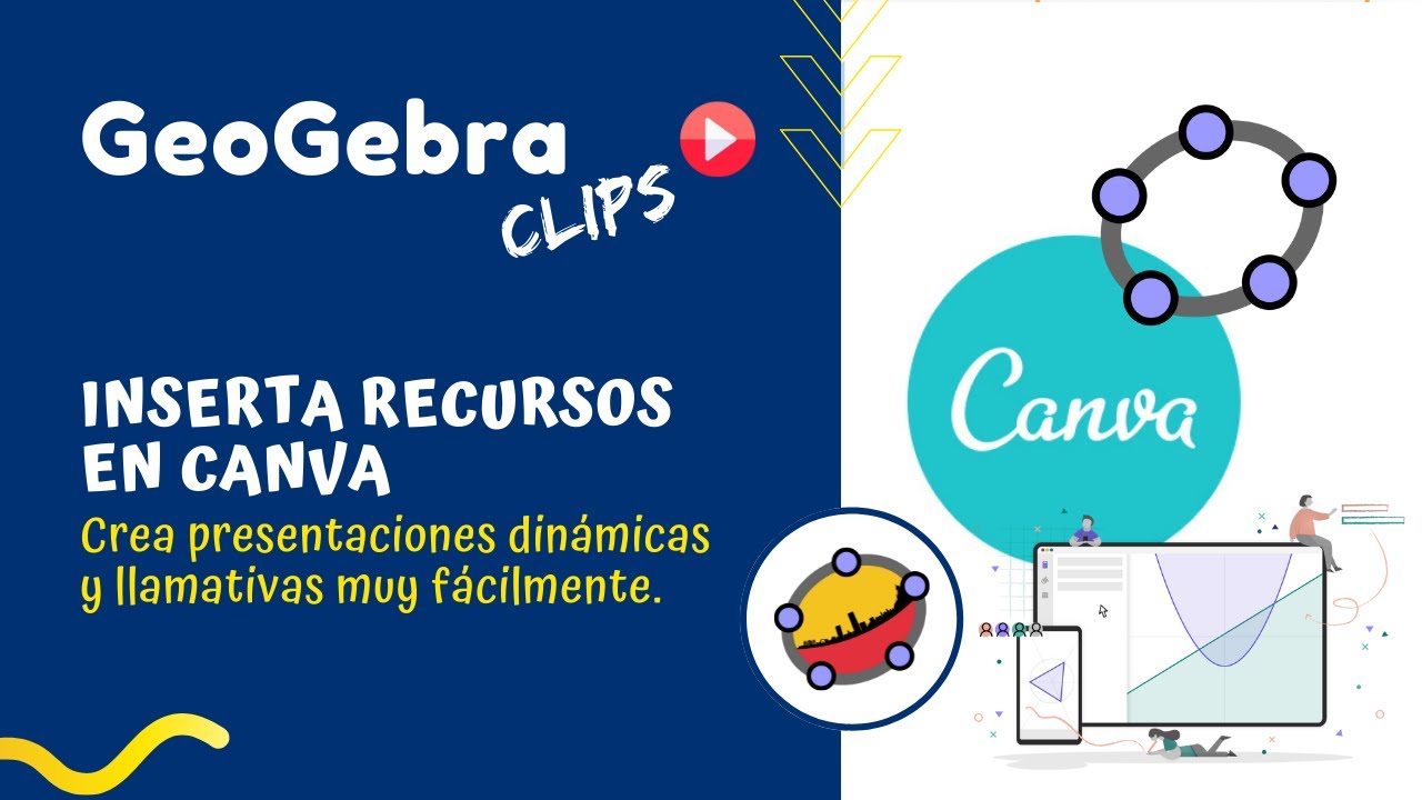 GeoGebra y Canva: cómo insertar recursos en tus presentaciones - YouTube