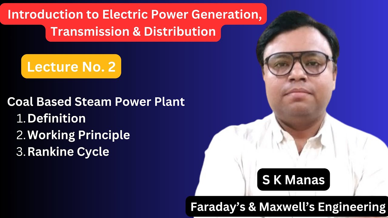 Lecture 02 ⚡Coal Based Steam Power Plant (Definition, Working Principle ...
