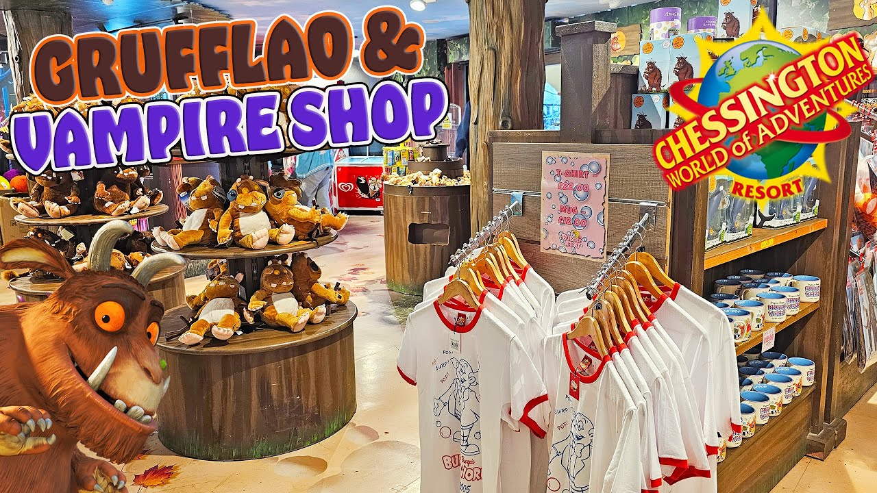 The Gruffalo Shop Full Tour | Chessington World of Adventures (March ...