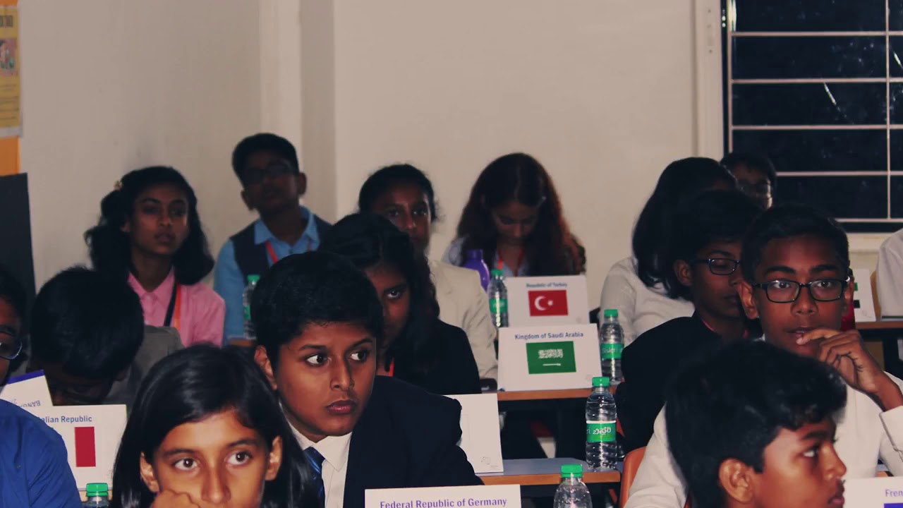JMUN (Junior Model United Nations) 2018 at Bangalore - YouTube