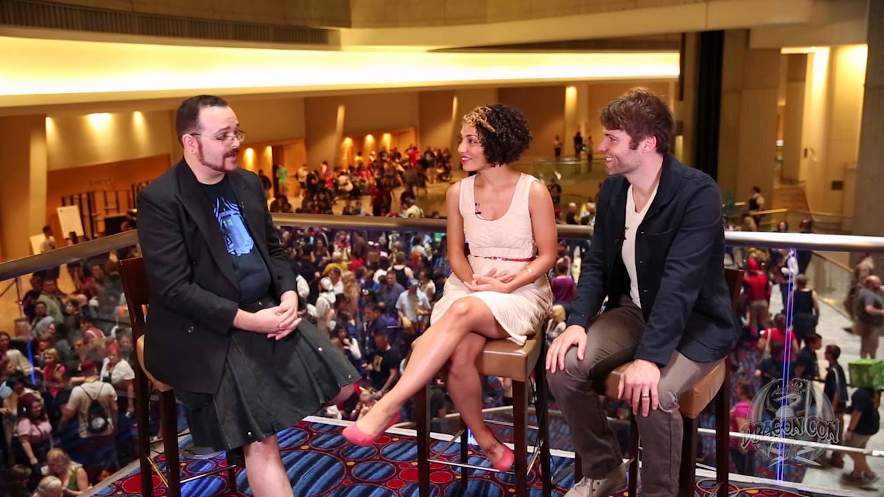 Jasika Nicole & Seth Gabel (Dragon Con 2013) - YouTube