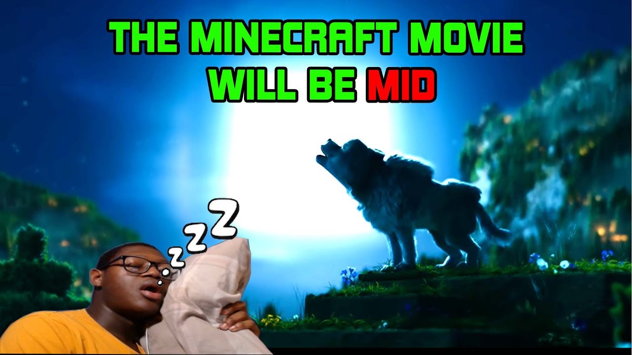 FORCING MYSELF TO WATCH THE ***NEW*** MINECRAFT MOVIE TRAILER AGAIN ...