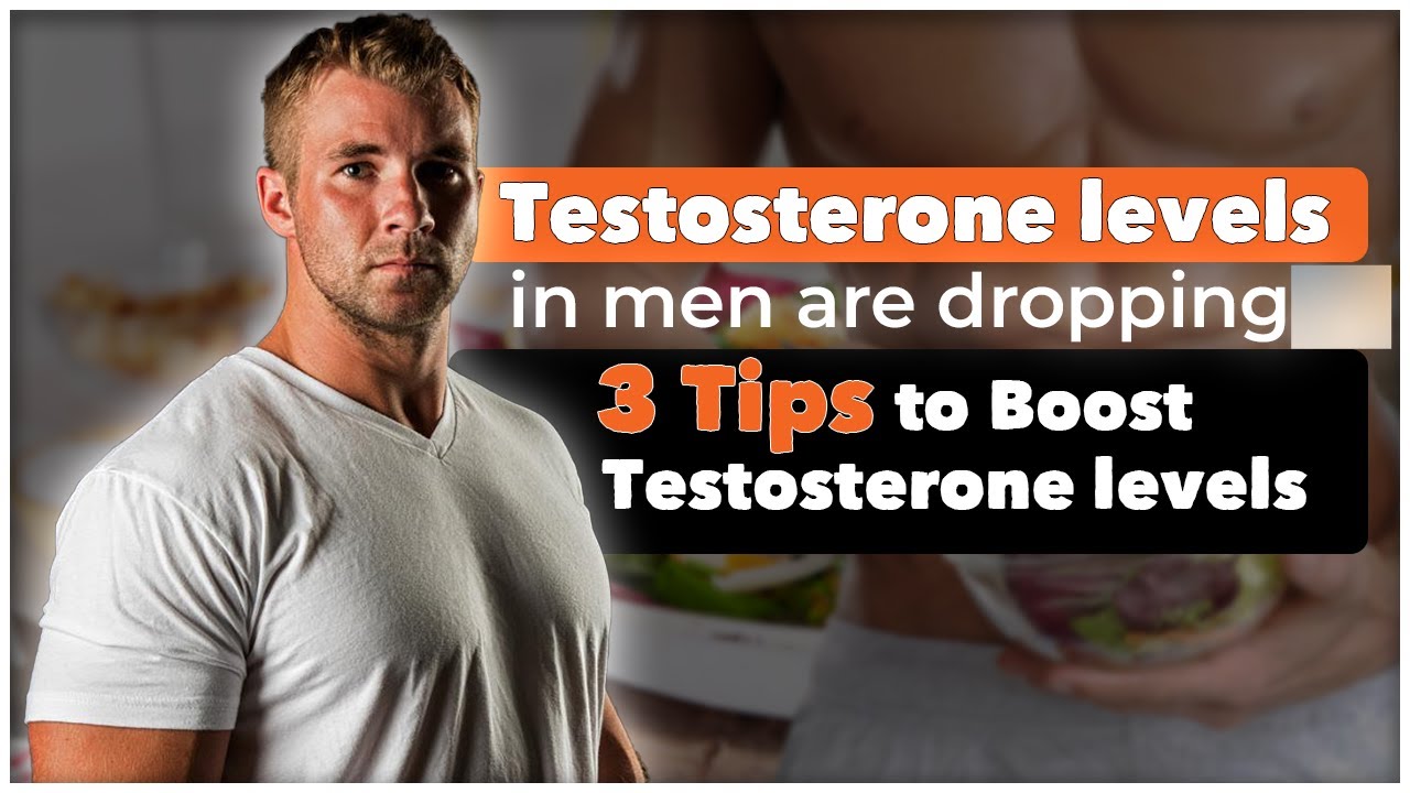 Testosterone Levels in Men are Dropping. 3 Tips to Boost Testosterone ...