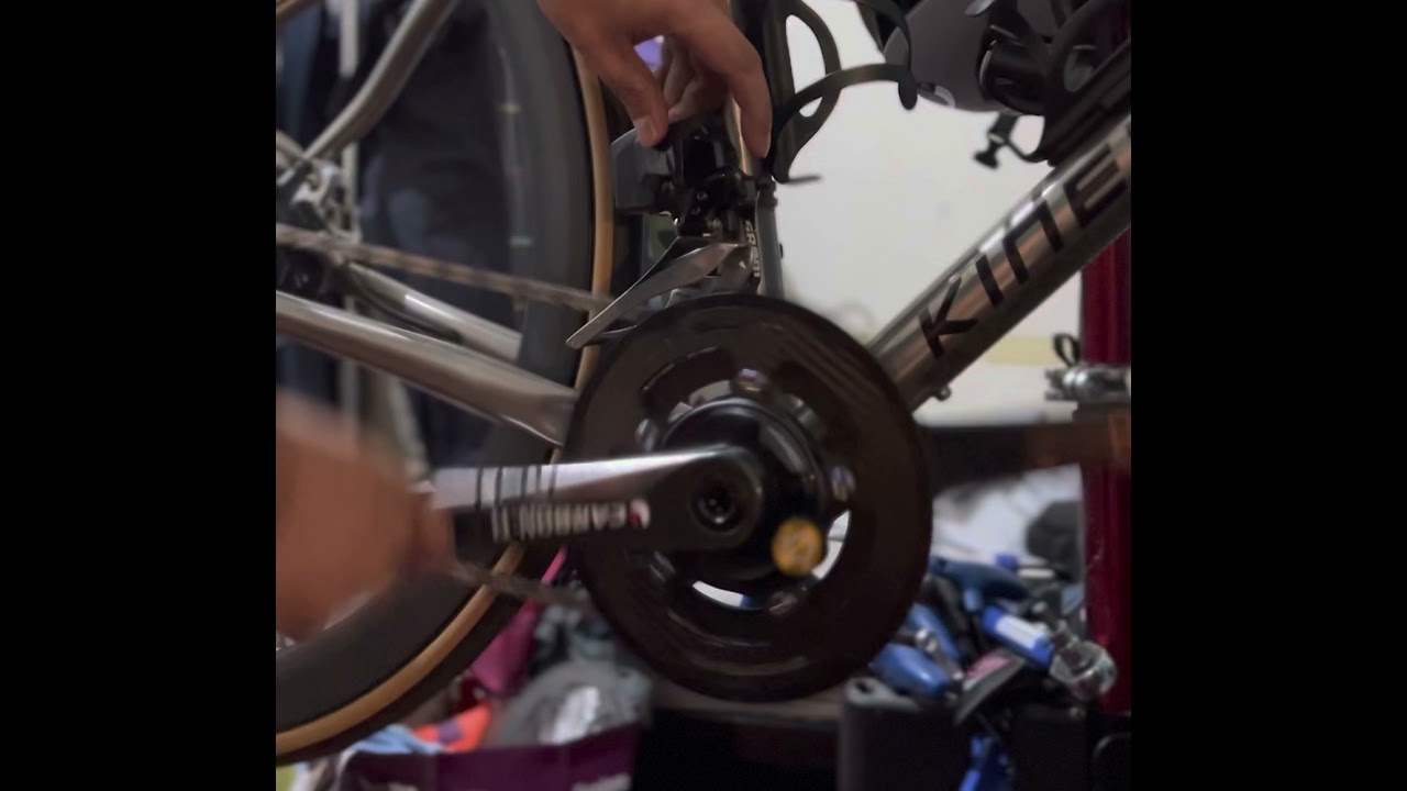 Carbon Ti Chainring 50T for Sram AXS, improved version😂😂😂😂 - YouTube