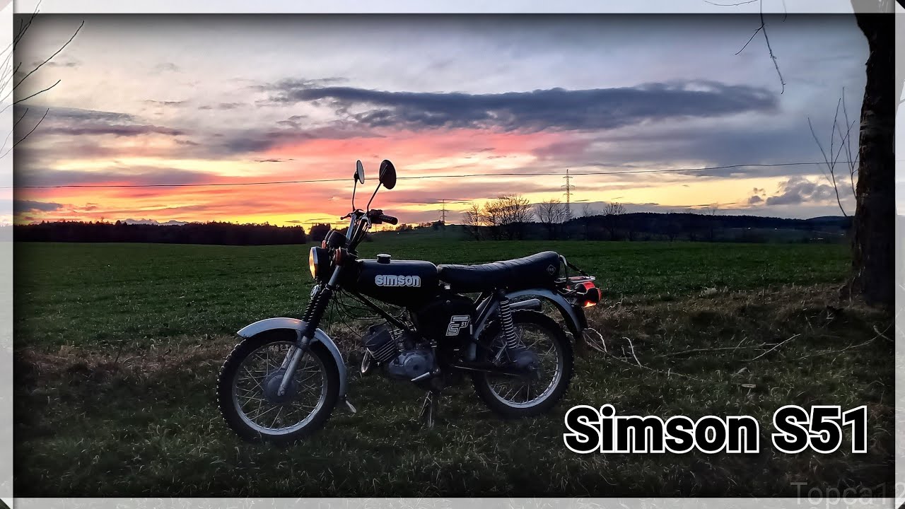 Simson S51 Motoride | 50ccm RideRs - YouTube