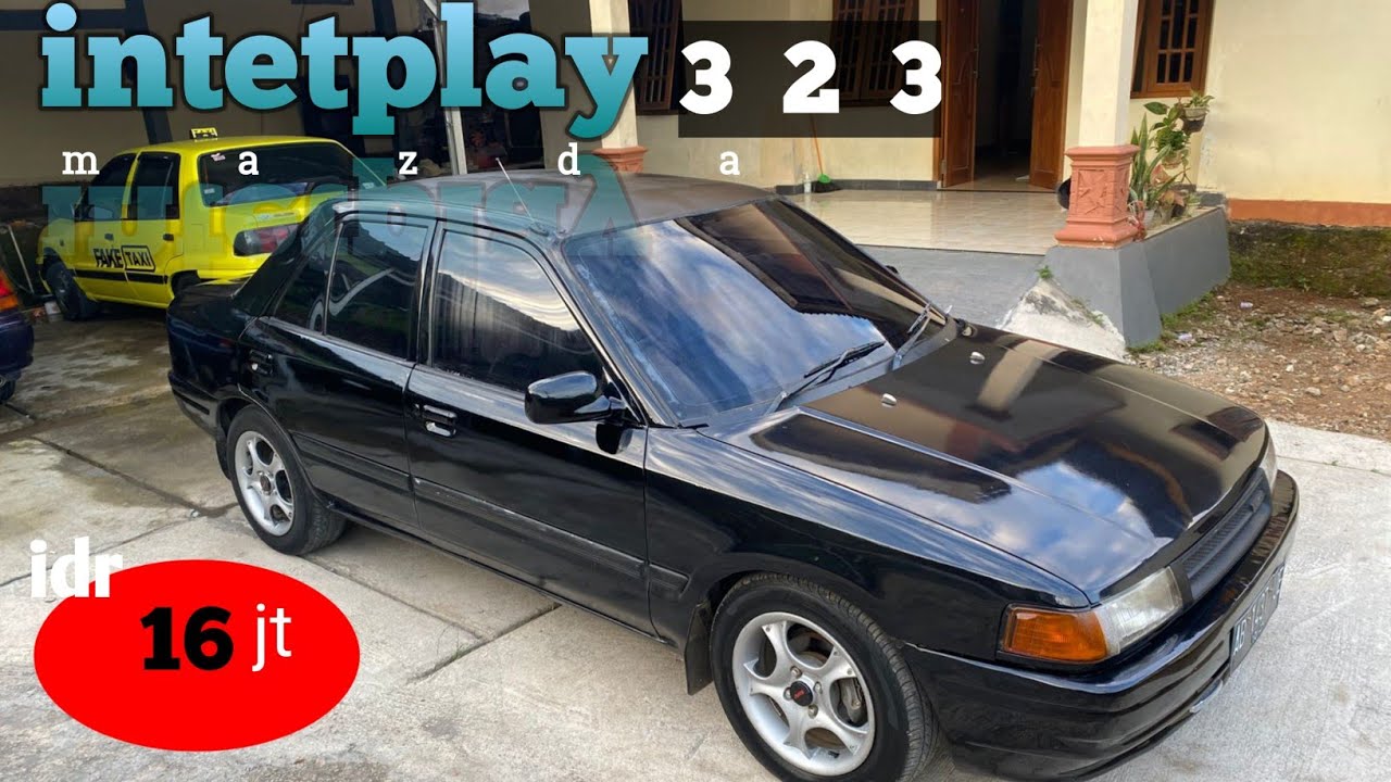 Mazda 323 interplay harga 16 juta🔥Review dan jual mobil - YouTube
