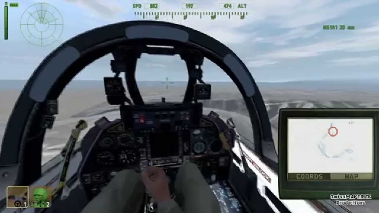 ARMA 2 Top Gun - "F-14 Tomcat Dogfight" - YouTube