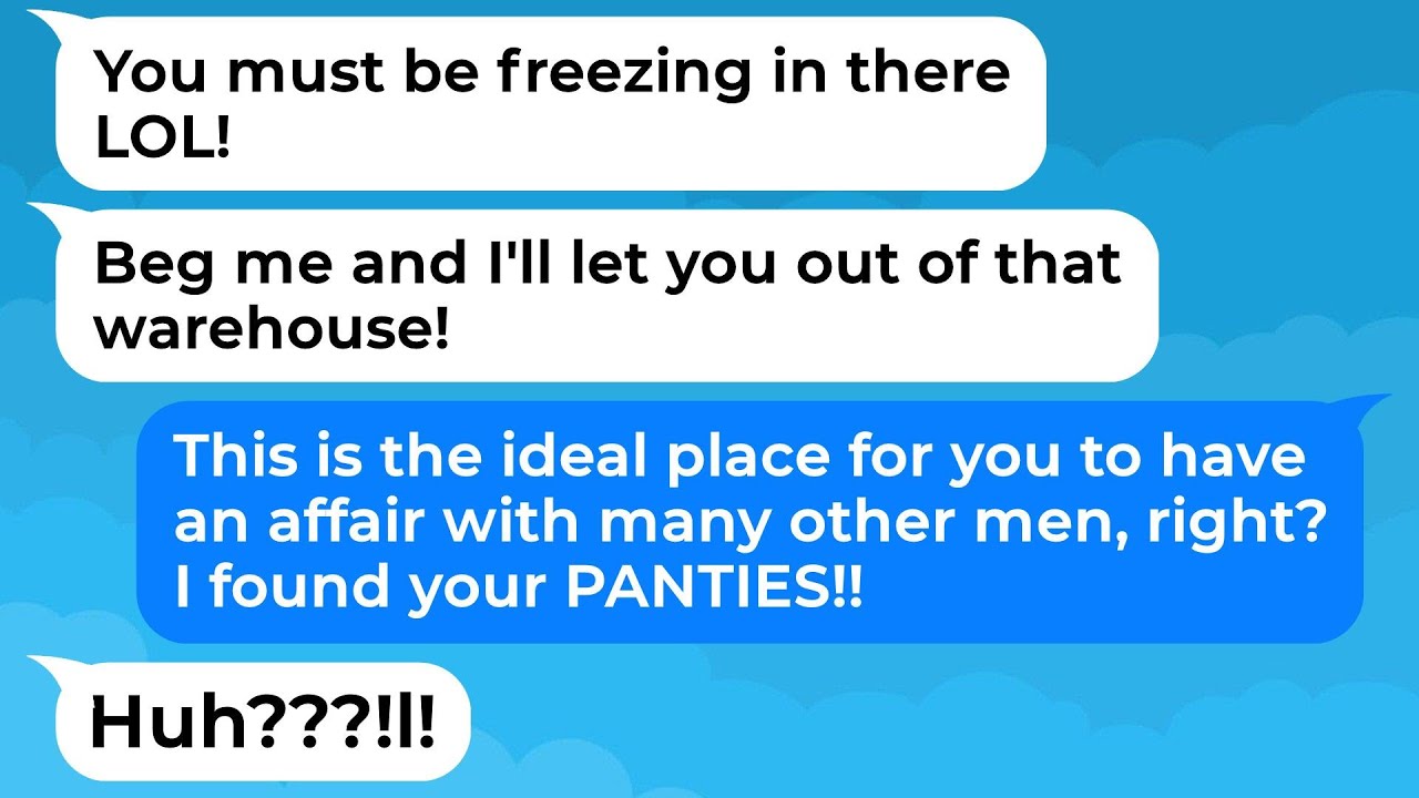 In the cold weather, my mother-in-law locked me in a warehouse, where I ...