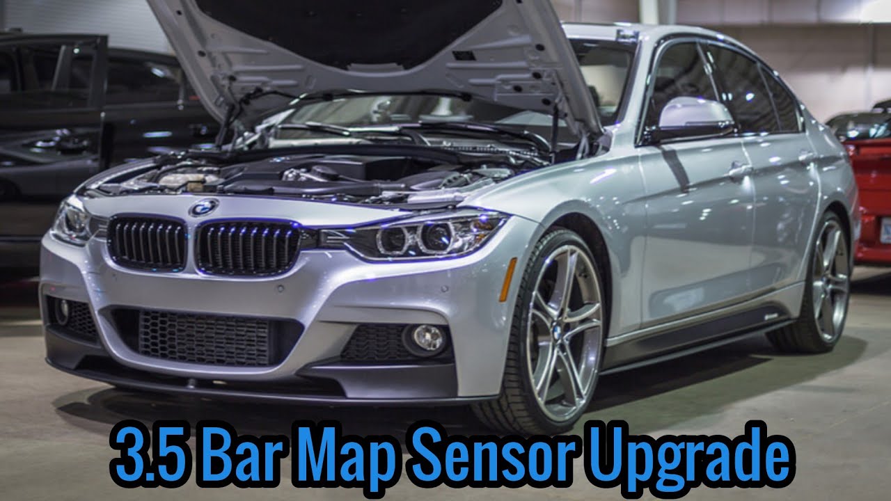 BMW F30 N55 - N20 3.5 Bar Map Sensor Upgrade - YouTube