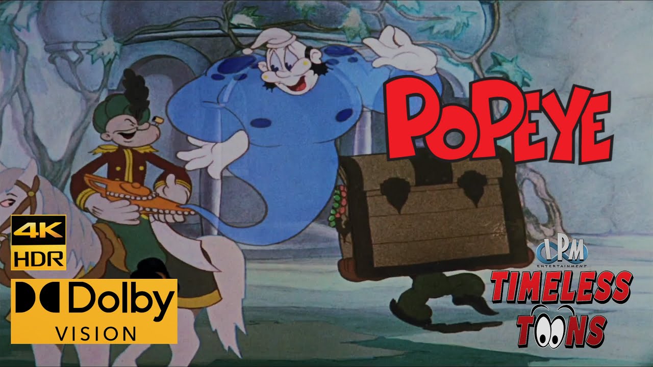 POPEYE THE SAILOR MAN: Aladdin and His Wonderful Lamp (1939) [4K HDR ...