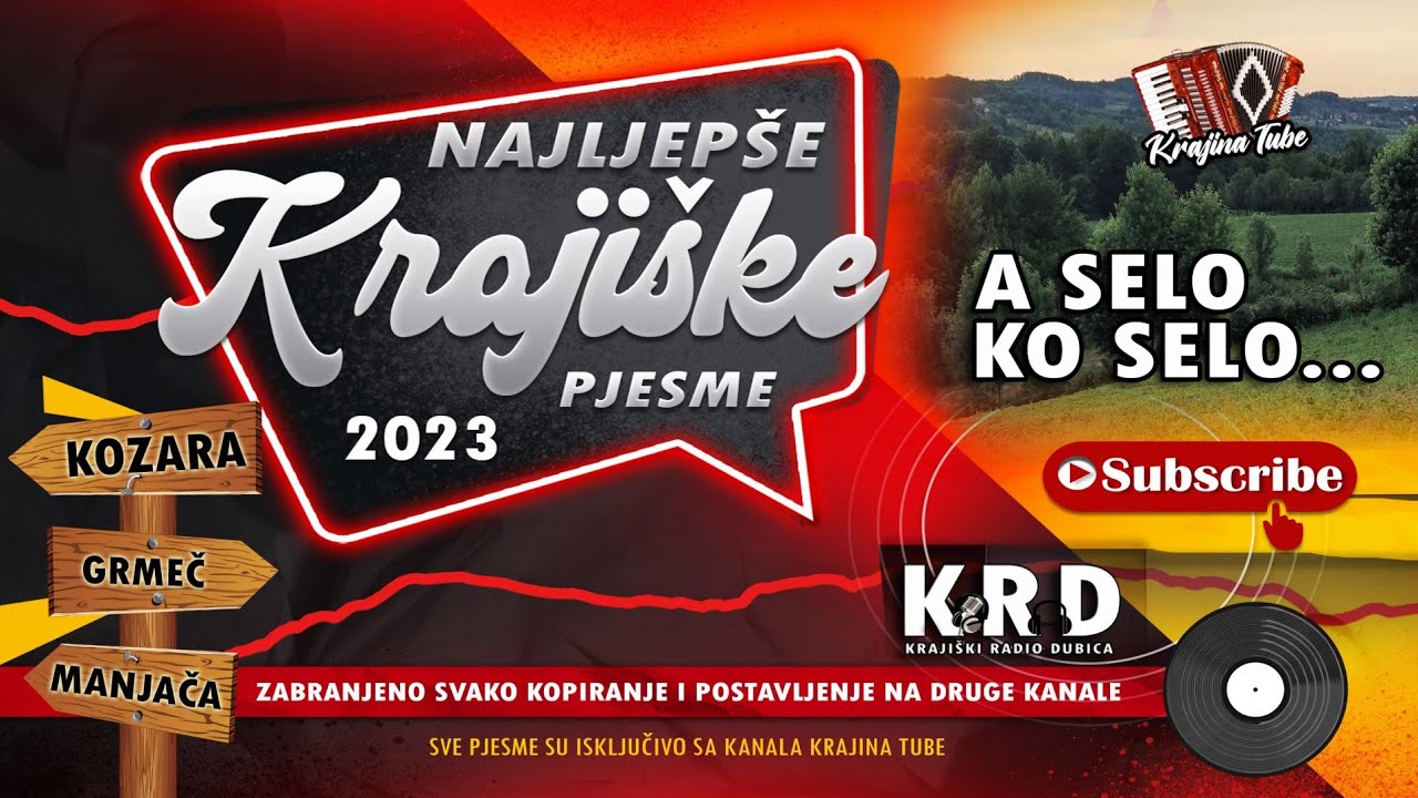 Najljepše krajiške pjesme - A selo ko selo (Audio 2023) - YouTube Music