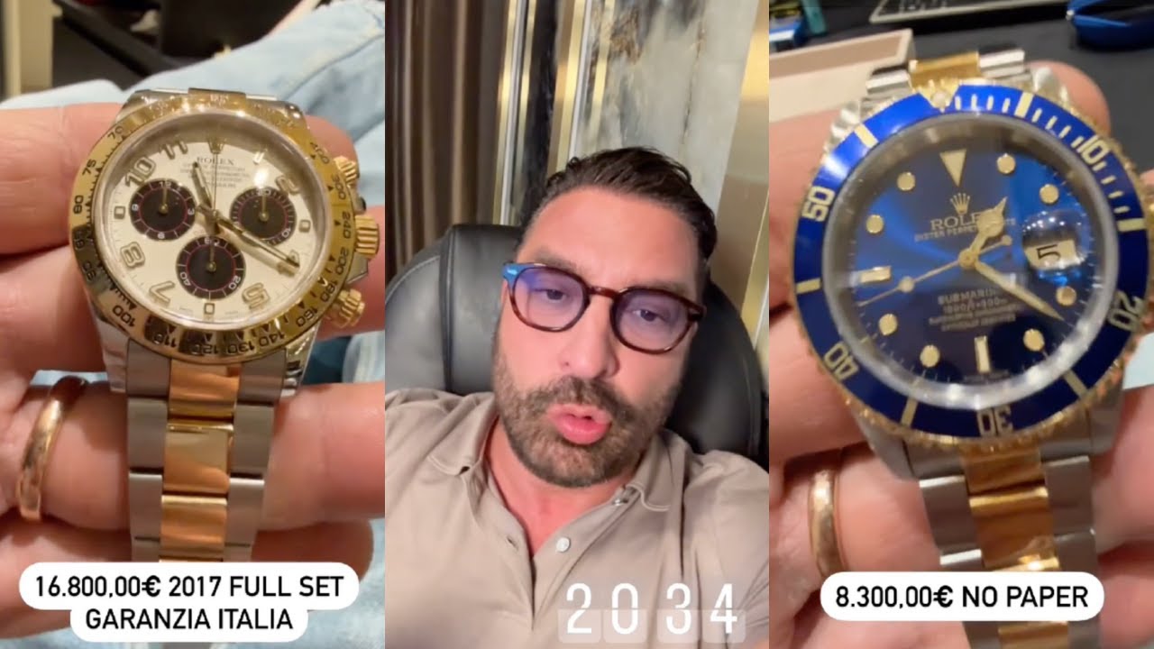 Lorenzo Ruzza vende 100 orologi in 2 settimane alla faccia della crisi ...