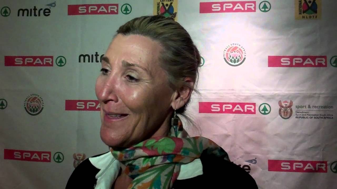 Elize Kotze, Spar Proteas Coach interview at the National Champs - YouTube