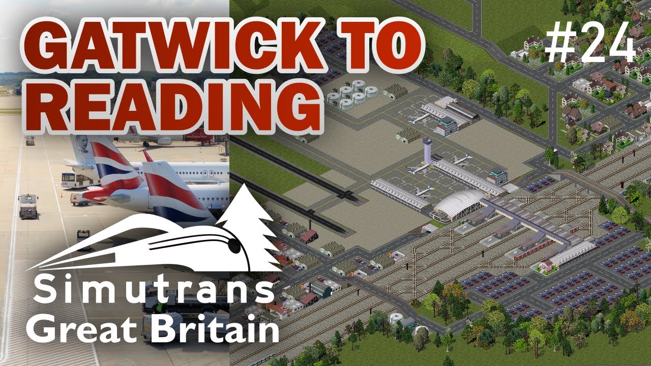 Simutrans: Gatwick to Reading - Great Britain train simulation #24 ...
