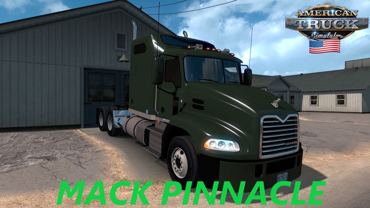 American Truck Simulator Mack Pinnacle - YouTube