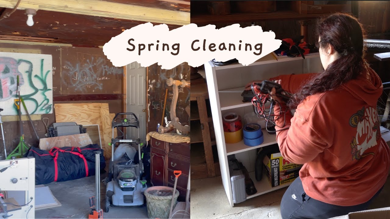 Spring Cleaning | Garage and Sun Room Extreme Clean and Organizing ...