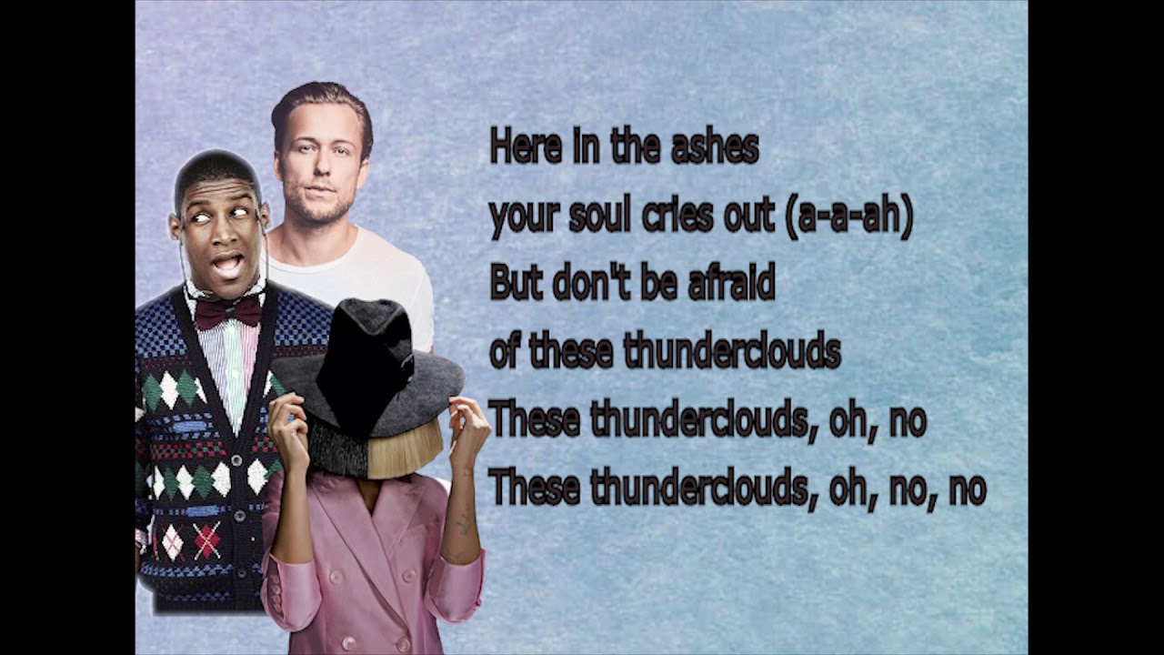 LSD - Thunderclouds - (Song Lyrics) - Ft Sia, Diplo, Labrinth - YouTube