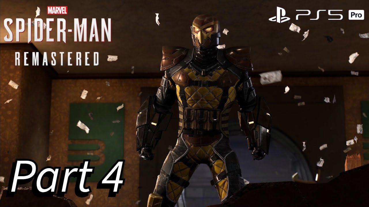 Marvel Spider-Man Remastered Part 4 (PS5 Pro, No Commentary) - YouTube