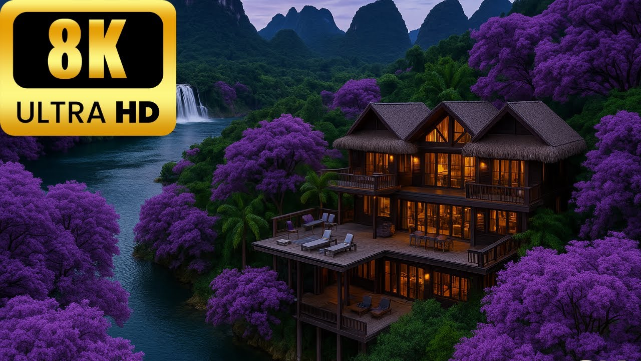 Explore Stunning Nature – Relax with Mountains & Waterfalls in 8K HDR ...