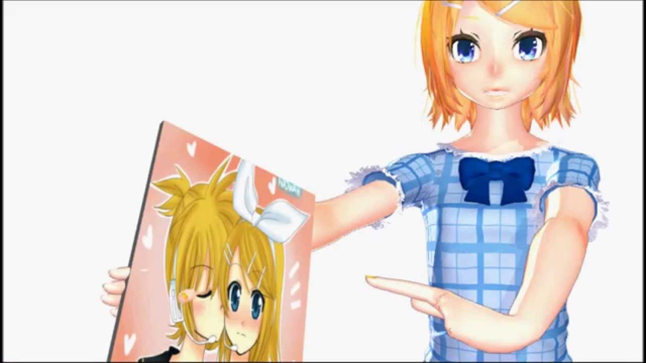 [MMD] Len's Drawing - YouTube