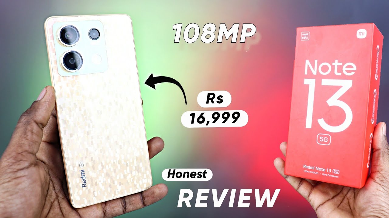 Redmi Note 13 5G Unboxing And Review 108MP Camera-Less Bezel Display ...