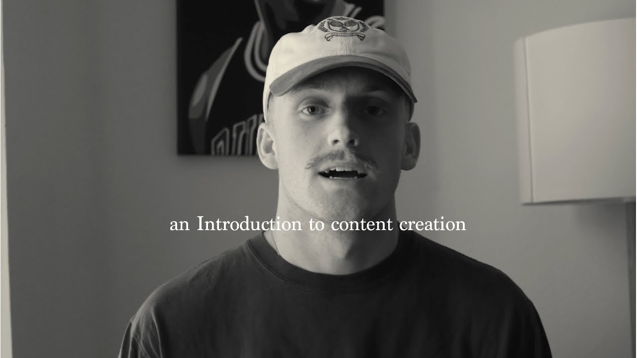 an Introduction to content creation - YouTube