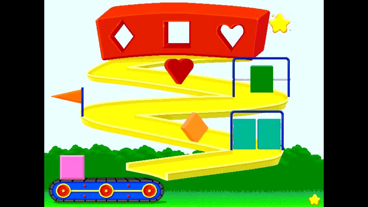 Mon 1er Lapin Malin (Reader Rabbit) - Le Toboggan de formes #7 - YouTube