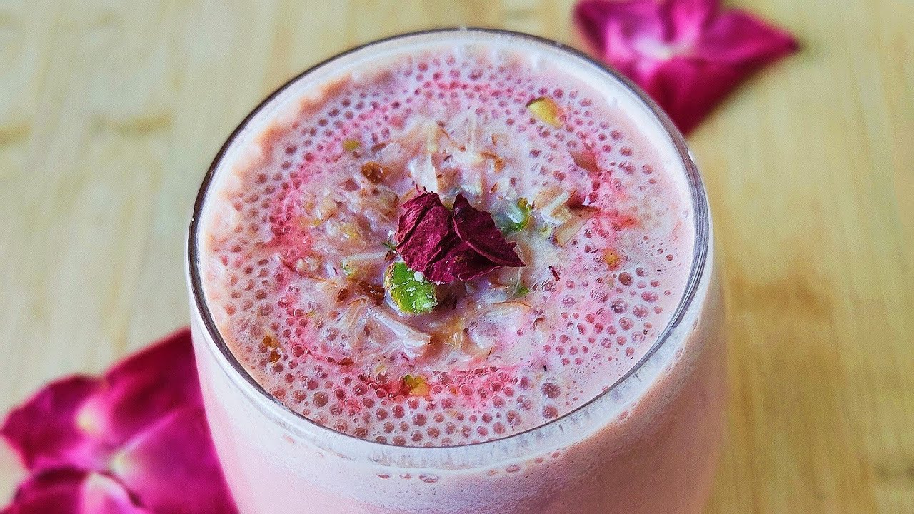 Summer Special Gulkand Shake Recipe। Gulkand Shake In 5 Min । ठंडा ठंडा ...