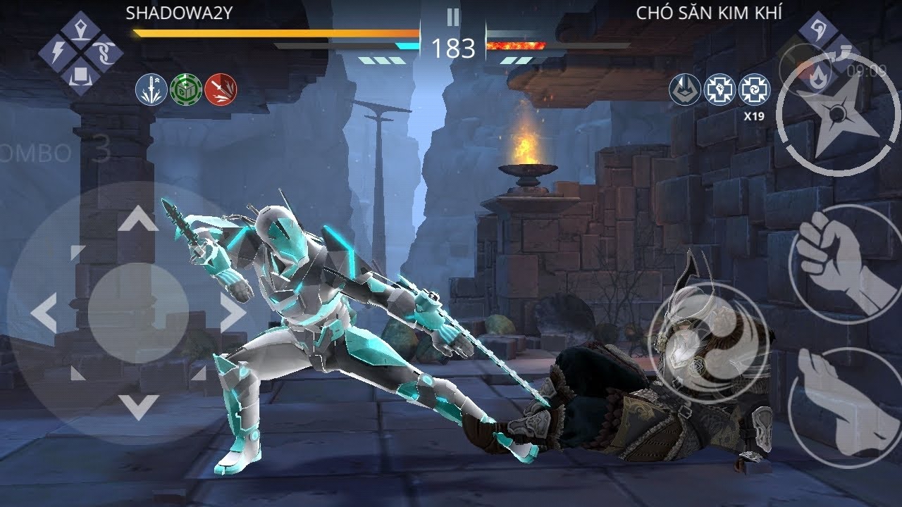 Shadow Fight 3 Bosses Fight Gameplay. Event Boss: Steel Hound Lv6 ...