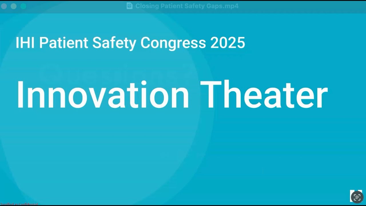 IHI Congress 2025 [IT]: Translating Infection Reduction to Operational ...